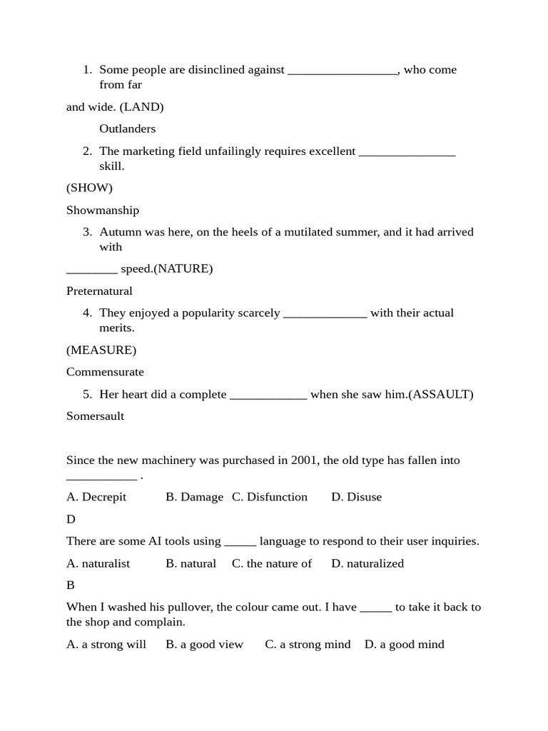 Test Extra | PDF