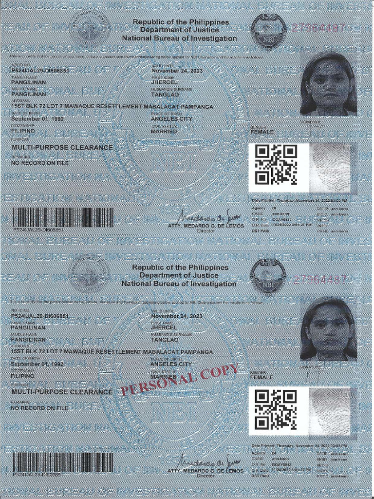 Jhercel NBI Compressed | PDF