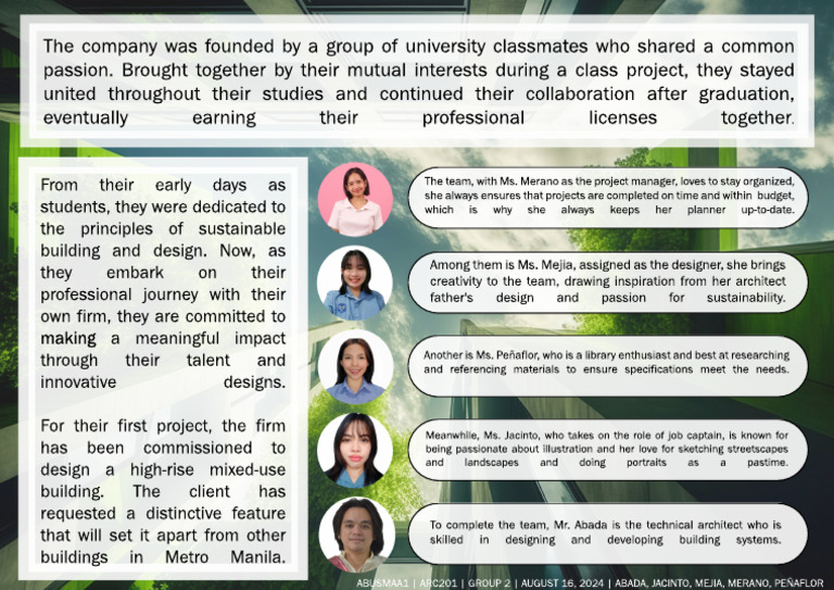 Group2 Roles Arc201 Abusmaa1 | PDF