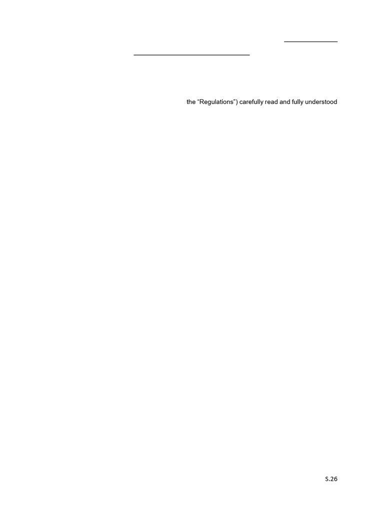 Appendix - Viii Undertaking by The Student | PDF