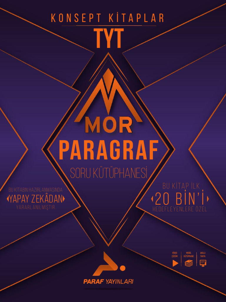 @pdf_hazinesi 2024 PARAF TYT PARAGRAF MOR SERİ SB | PDF