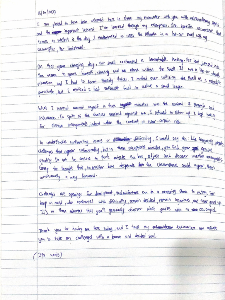 Paper 1 - Q3 Practice (2 Nov 2023 at 22 - 29) | PDF