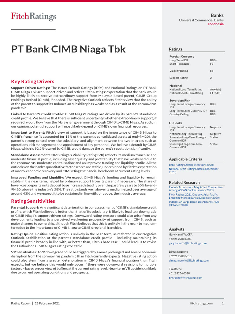 Rating Report | PDF