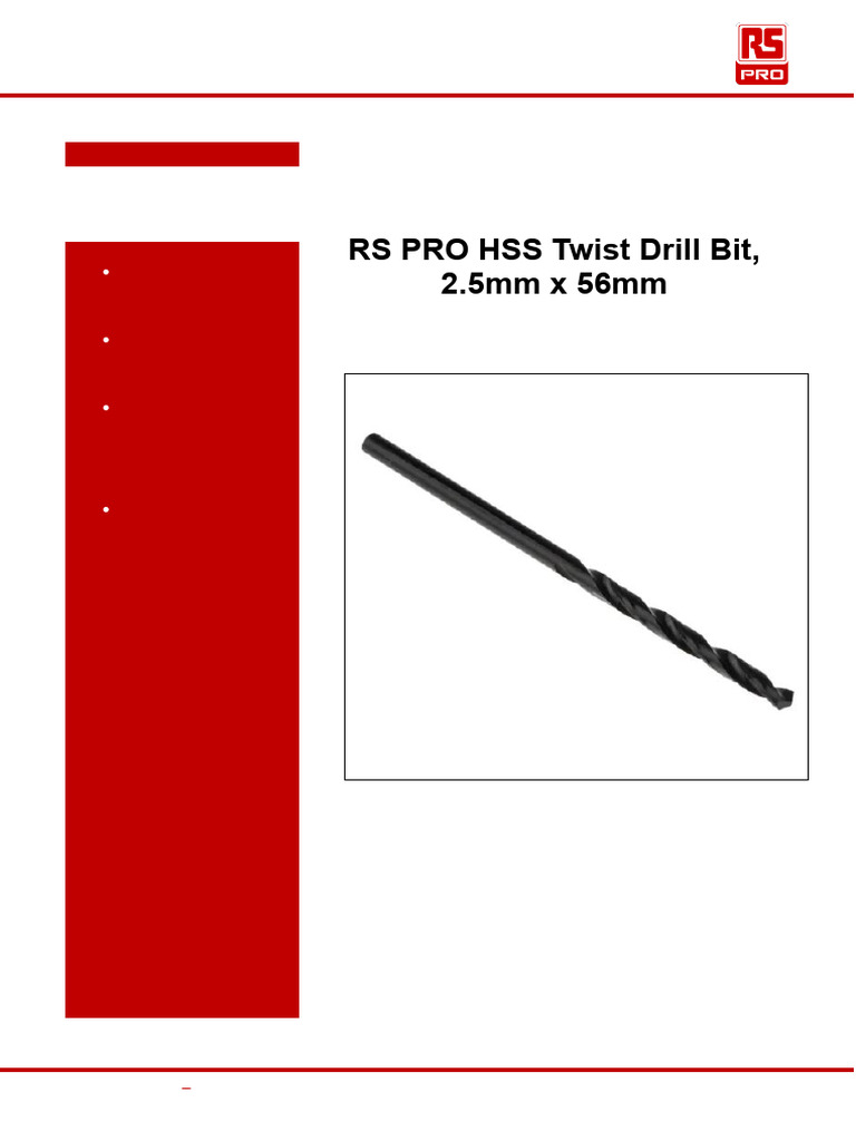 213-089 DRILL BIT | PDF