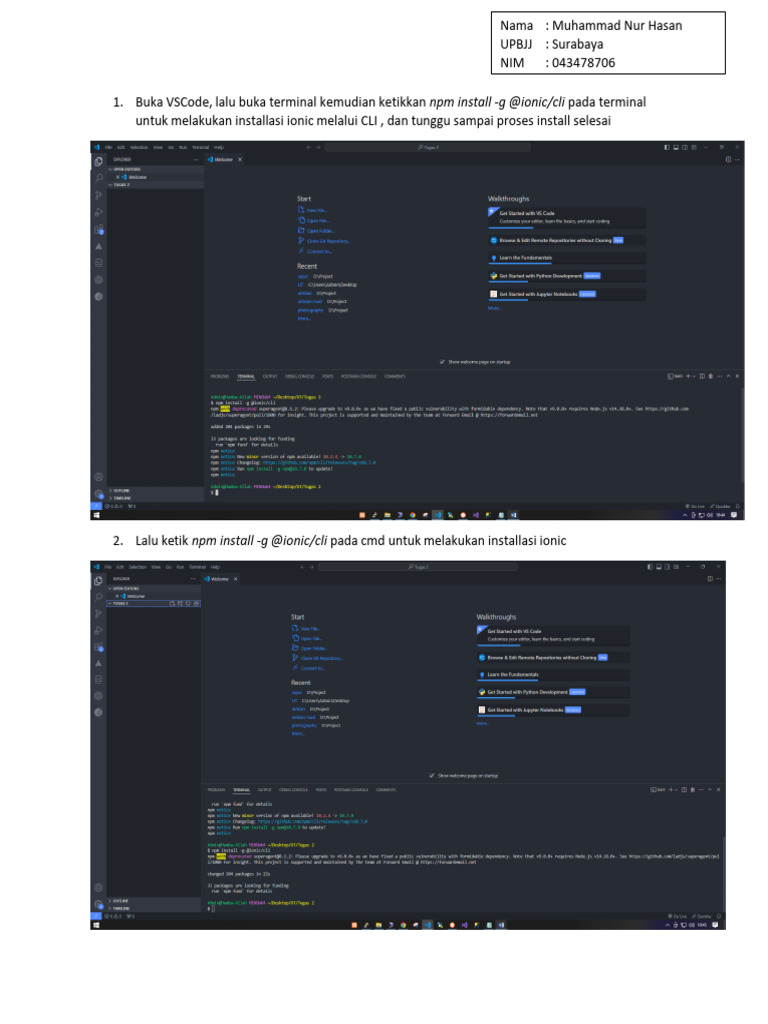 Tugas 3 Pemrograman Mobile | PDF