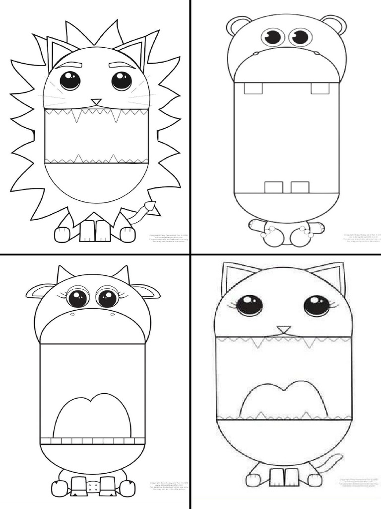 Animal Puppet Art | PDF