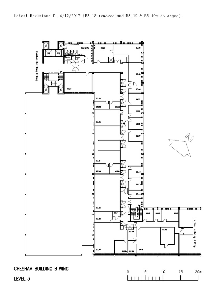 Chesham b Level 3 Plan | PDF