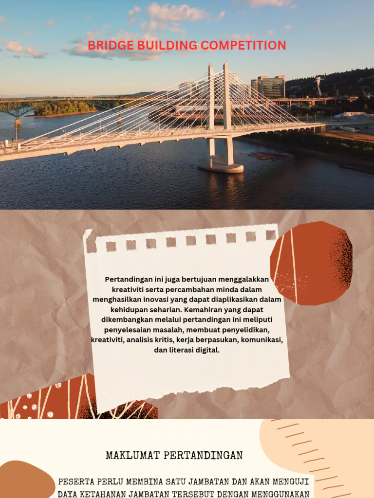 Slide Pembentangan Bridge Building | PDF