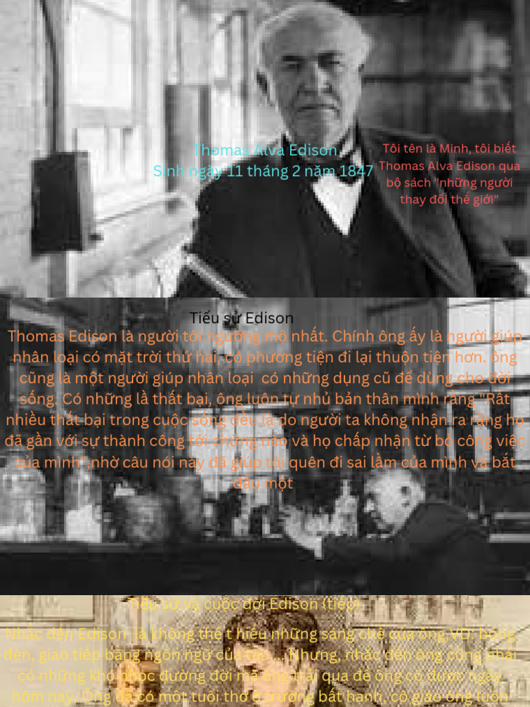 Thomas Alva Edison | PDF