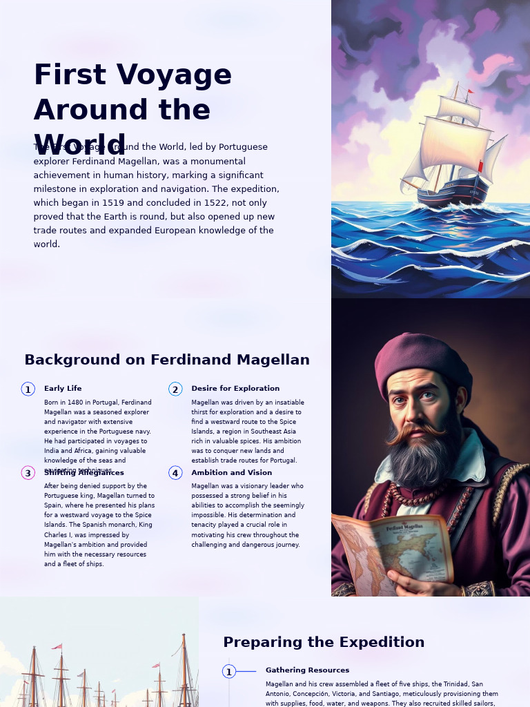 First Voyage Around the World | PDF
