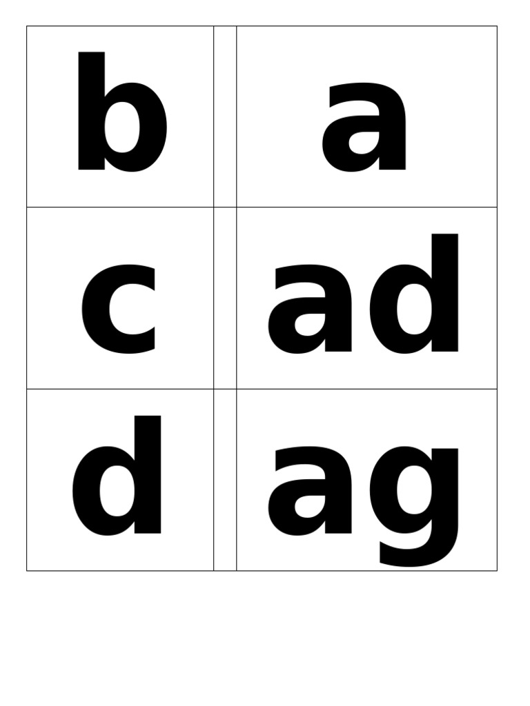 CVC Word Flip Art | PDF