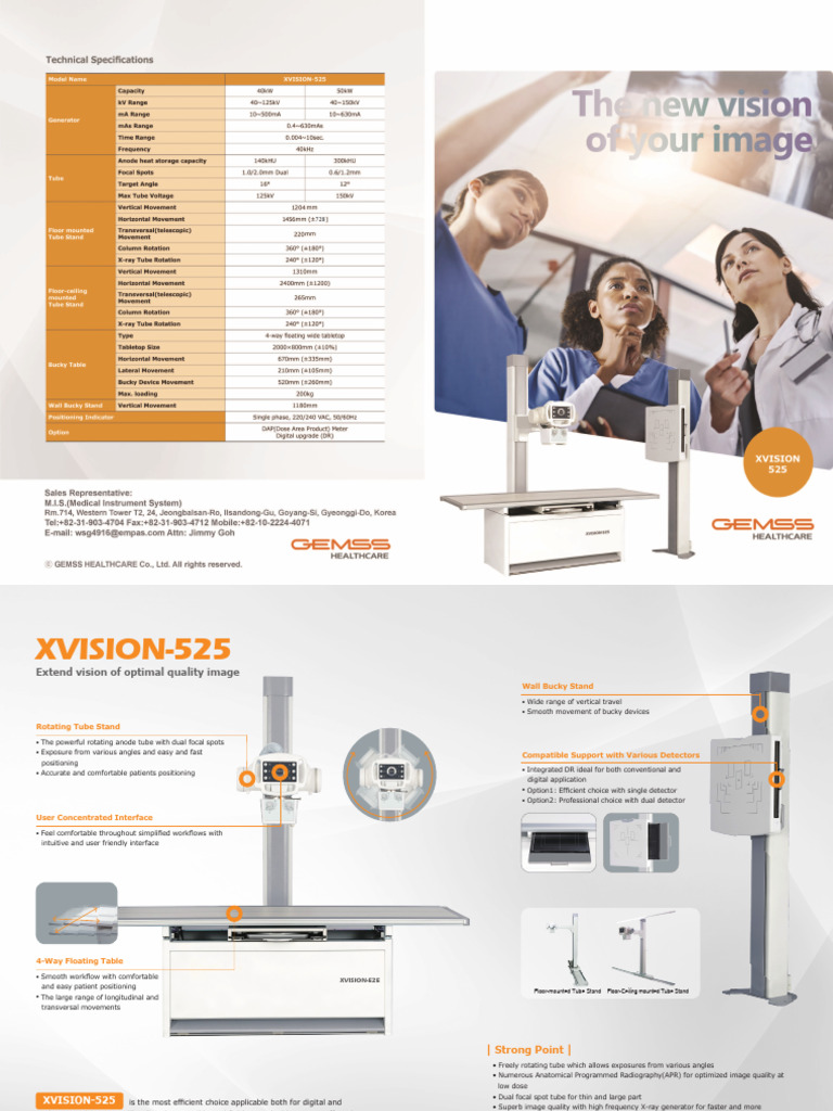 XVISION-525 Catalog | PDF
