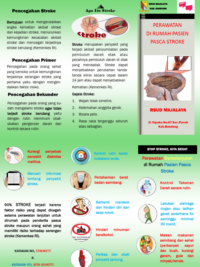 Leaflet Penkes DP Stroke | PDF | Wellness | Lifestyle