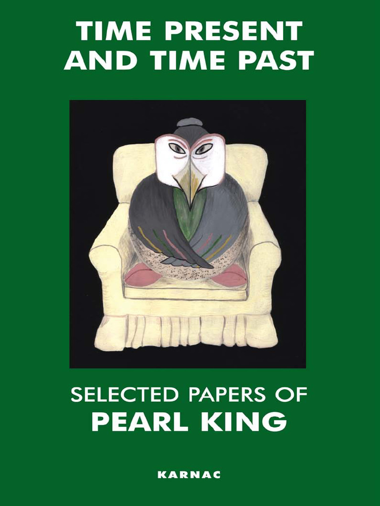 Time Present and Time Past-Selected Papers Karnac Books 2005 | PDF ...