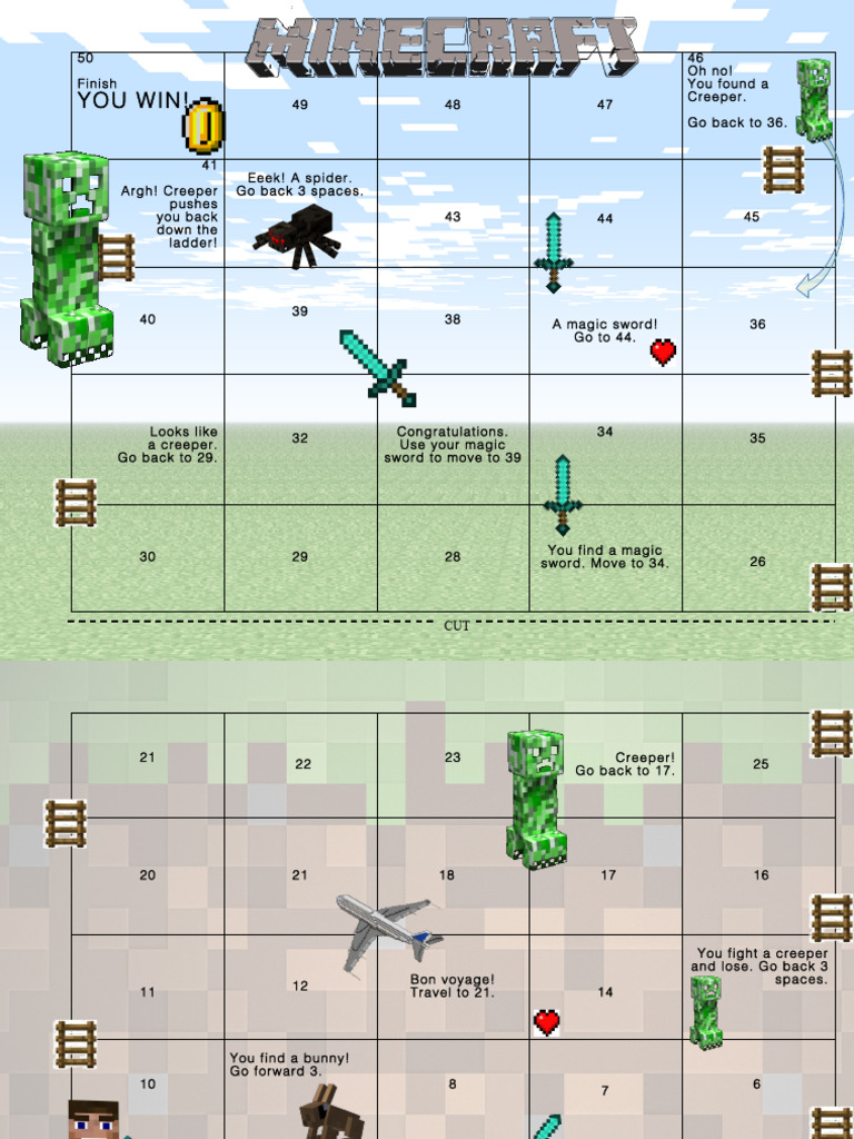Minecraft Boardgame | PDF