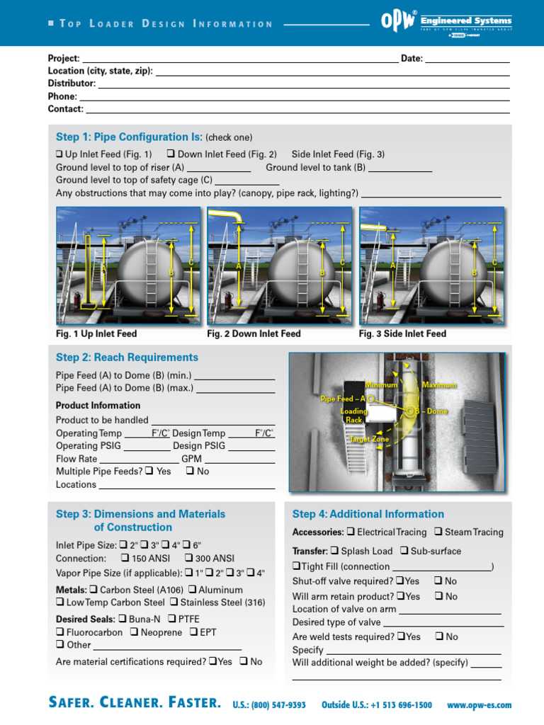 Loading Arm Design Form | PDF
