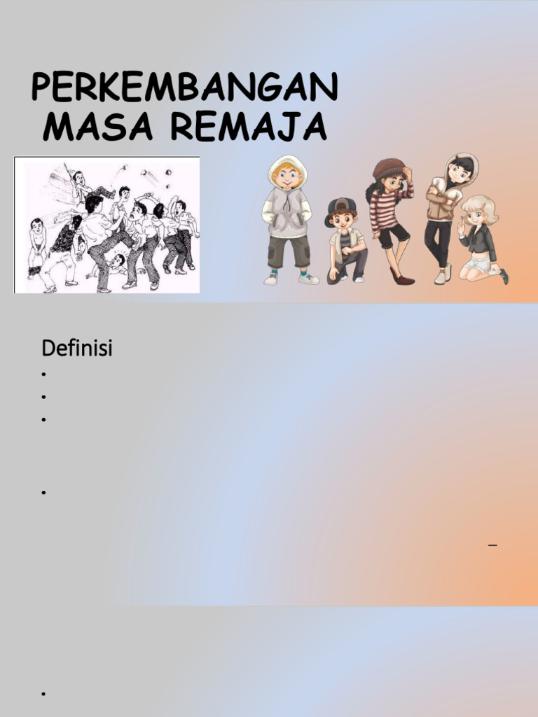 Perkembangan Masa Remaja | PDF