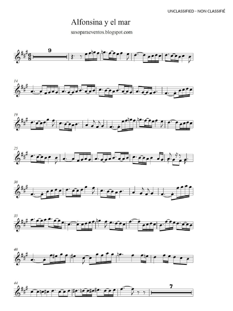 Alfonsina y El Mar | PDF