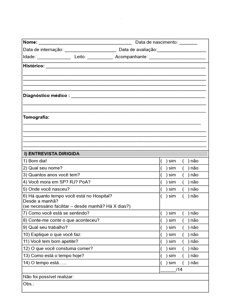 Protocolo M1 Alpha - Linguagem | PDF