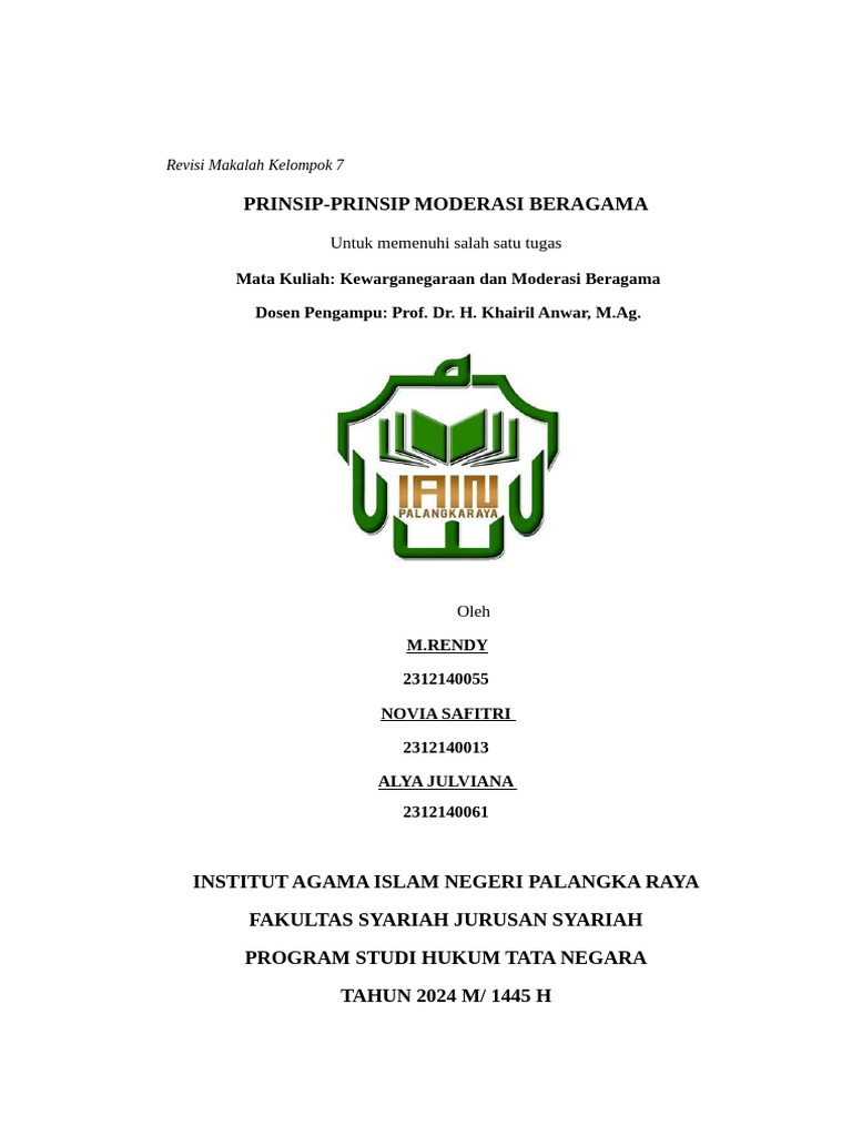 Makalah Kel 7 KMB | PDF