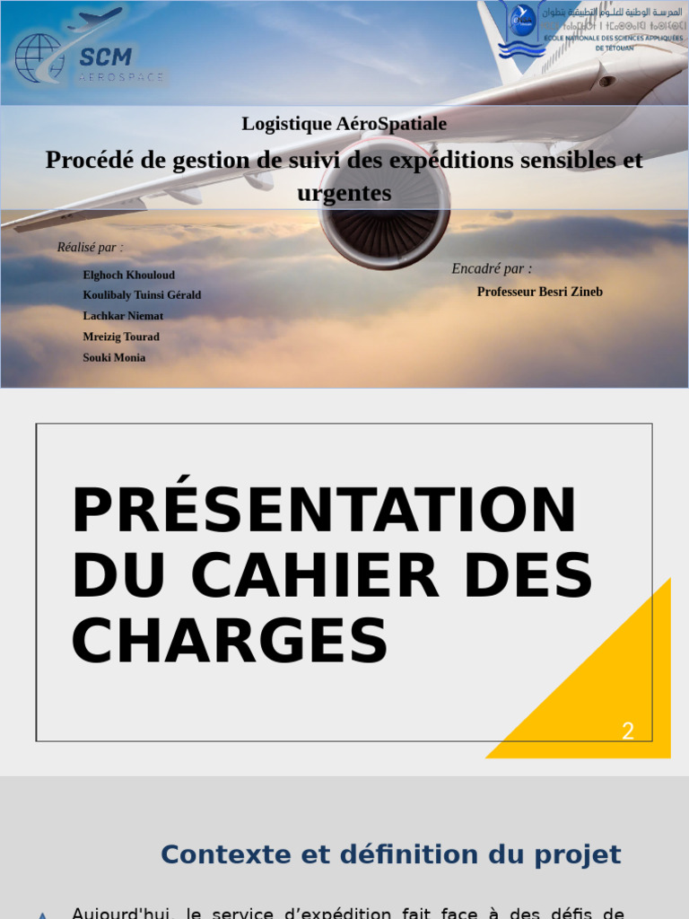 Présentation Final - GR10 - SCM2 - Expédition Sensible Et Urgente | PDF