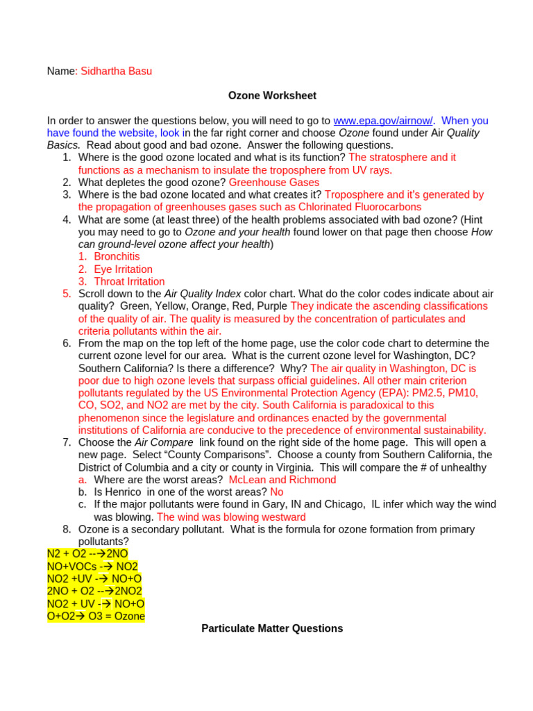 Air_Pollution_Worksheet | PDF