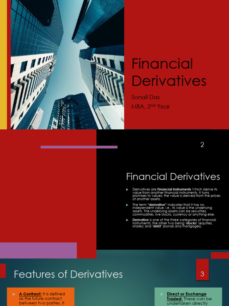 Financial Derivatives | PDF