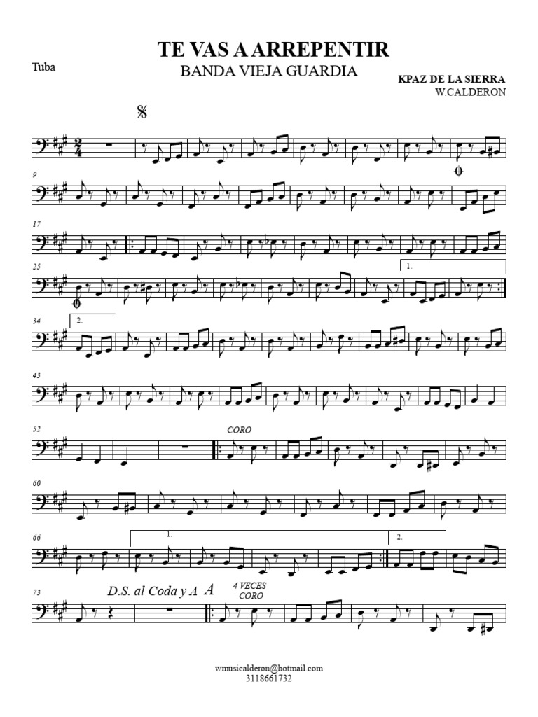 TE VAS A ARREPENTIR | PDF