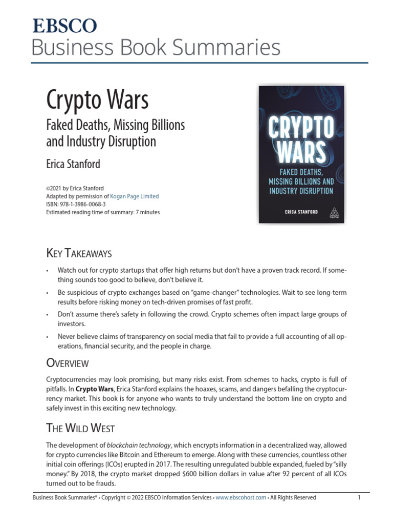EBSCO-crypto-wars-book-summary | PDF