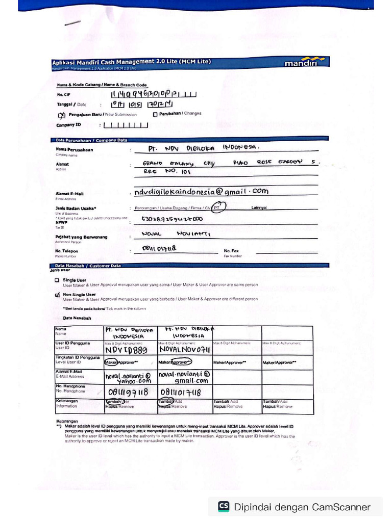 Form MCM PT NDV - Compressed | PDF