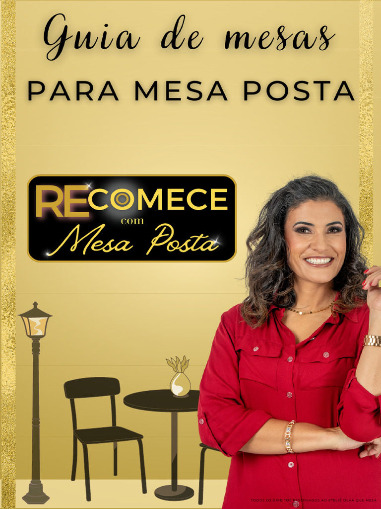 Guia de Mesas para Mesa Posta | PDF