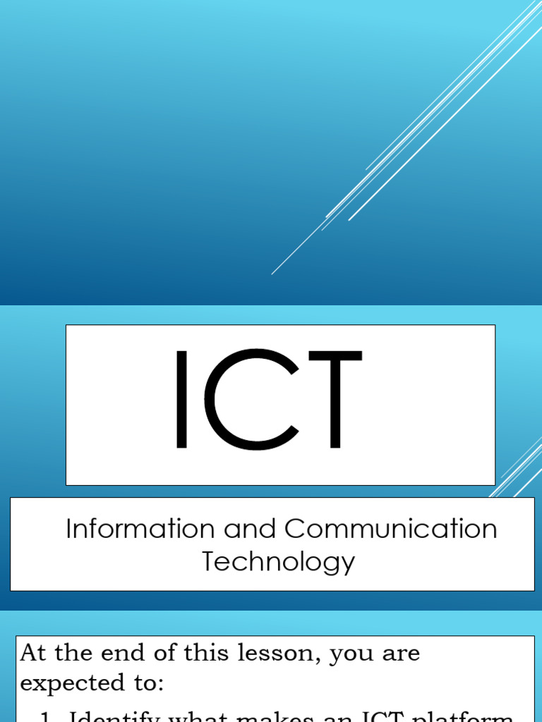 Emtech Lesson 1 PDF | PDF