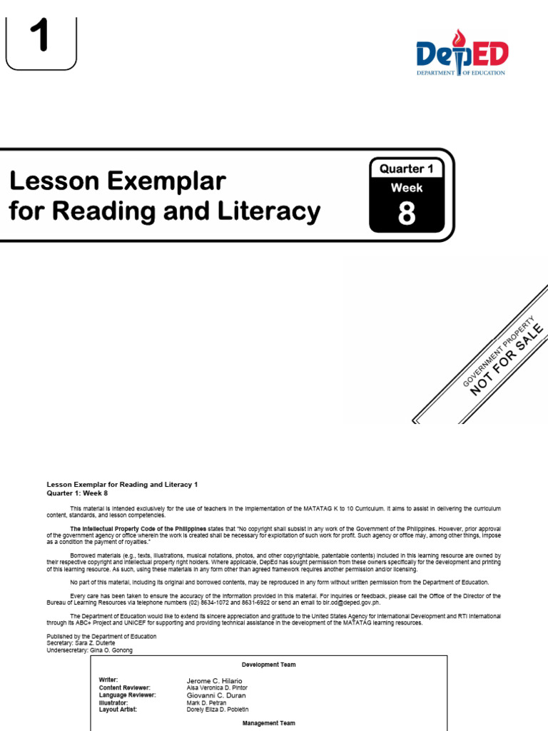 LE G1 Q1 Week 8 Read and Lit Ver1 | PDF