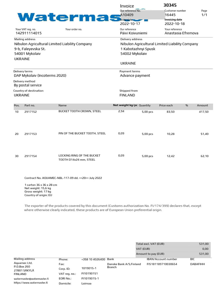 Delivery Docs Draft 18.10.2022 | PDF