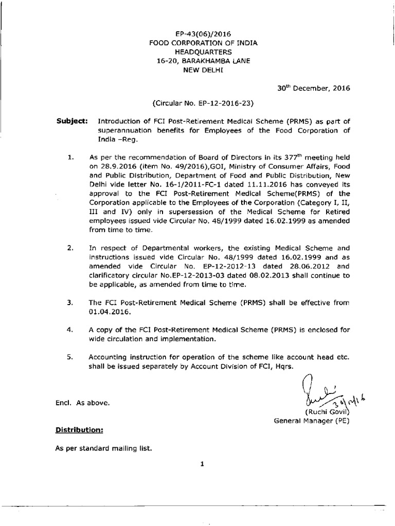 2016.12.30 PRMS Ep-12-2016-23 PRMS Circular | PDF