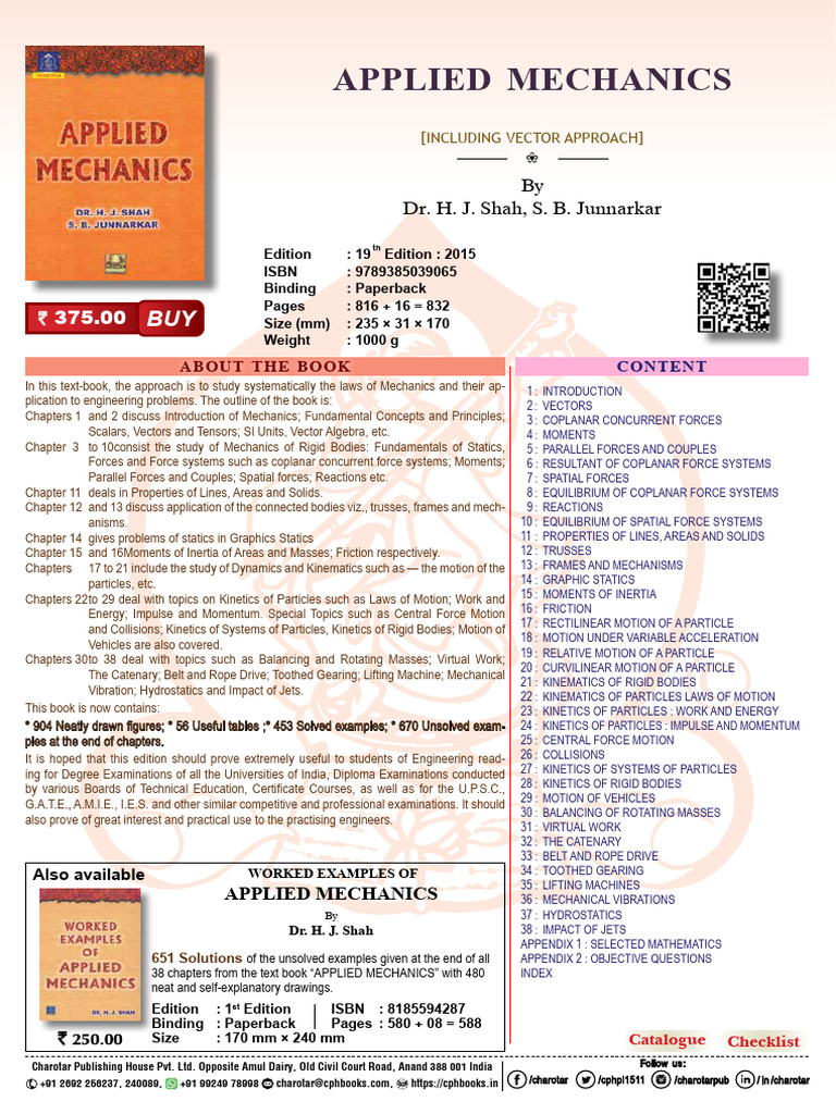 Applied Mechanic | PDF | Force | Gear