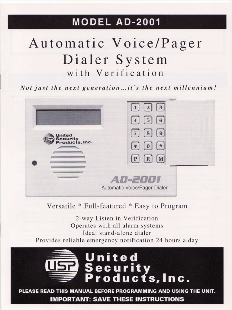 Ad 2001 Newest Pdf