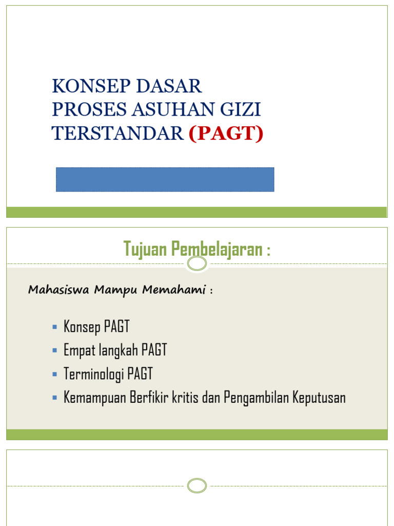 TM 1 Konsep Dasar PAGT | PDF