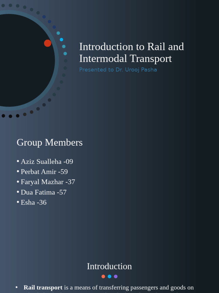 Rail and Intermodel | PDF