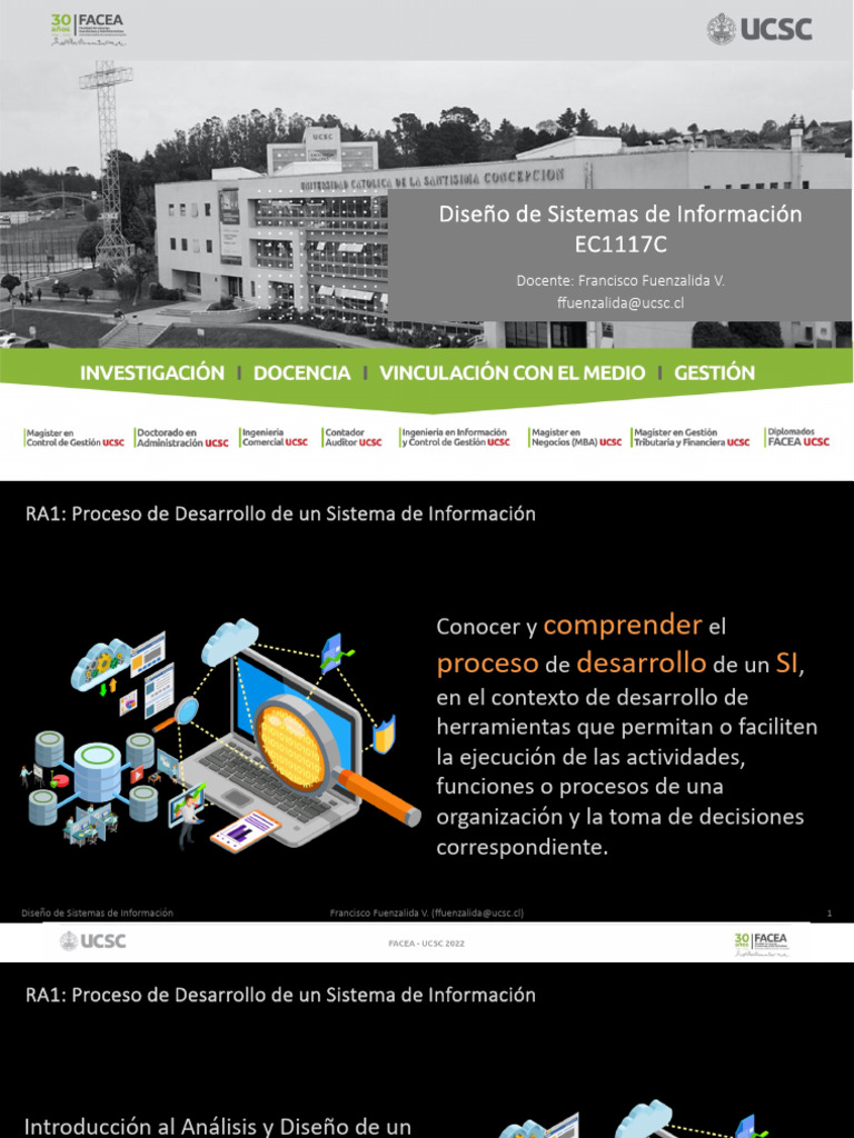 RA1 Proceso Desarrollo SI | PDF