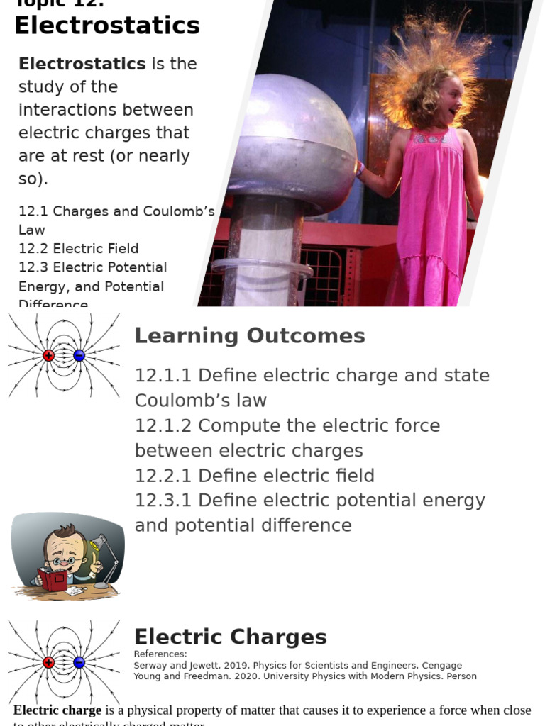 Lesson-12 Electrostatics | PDF