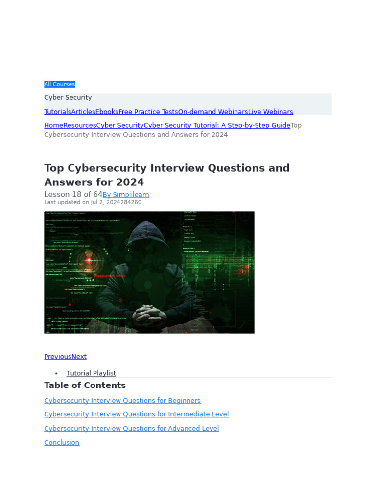Cyber Security Questions | PDF | Security | Computer Security