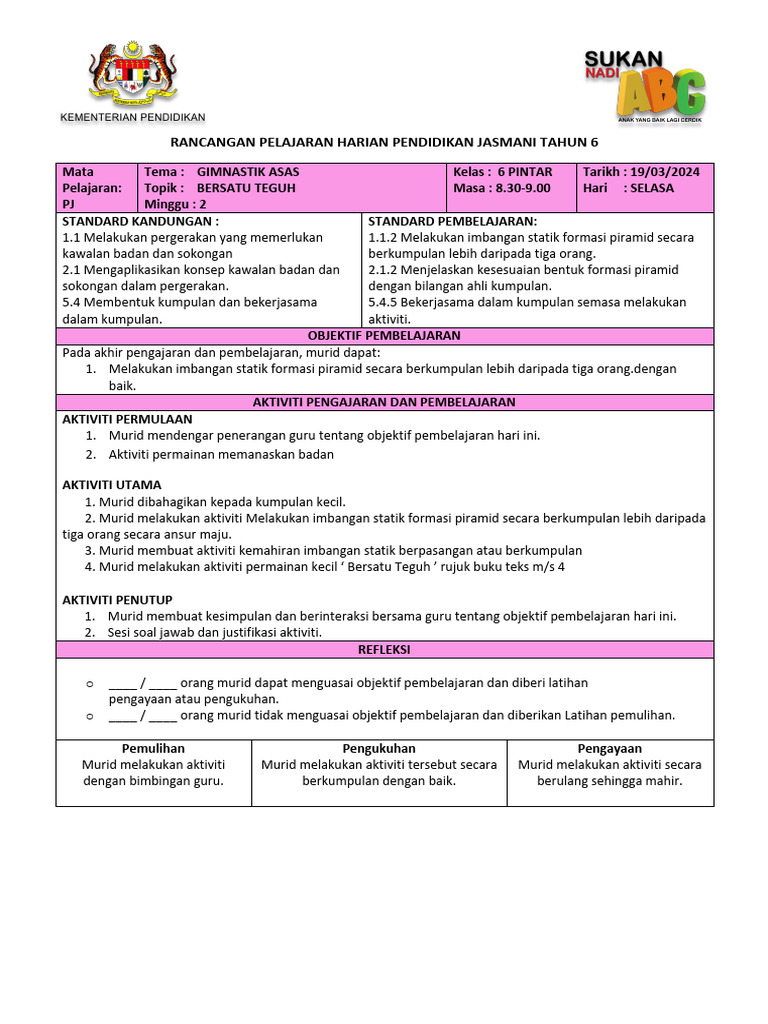 M2 SELASA PJ 6B | PDF