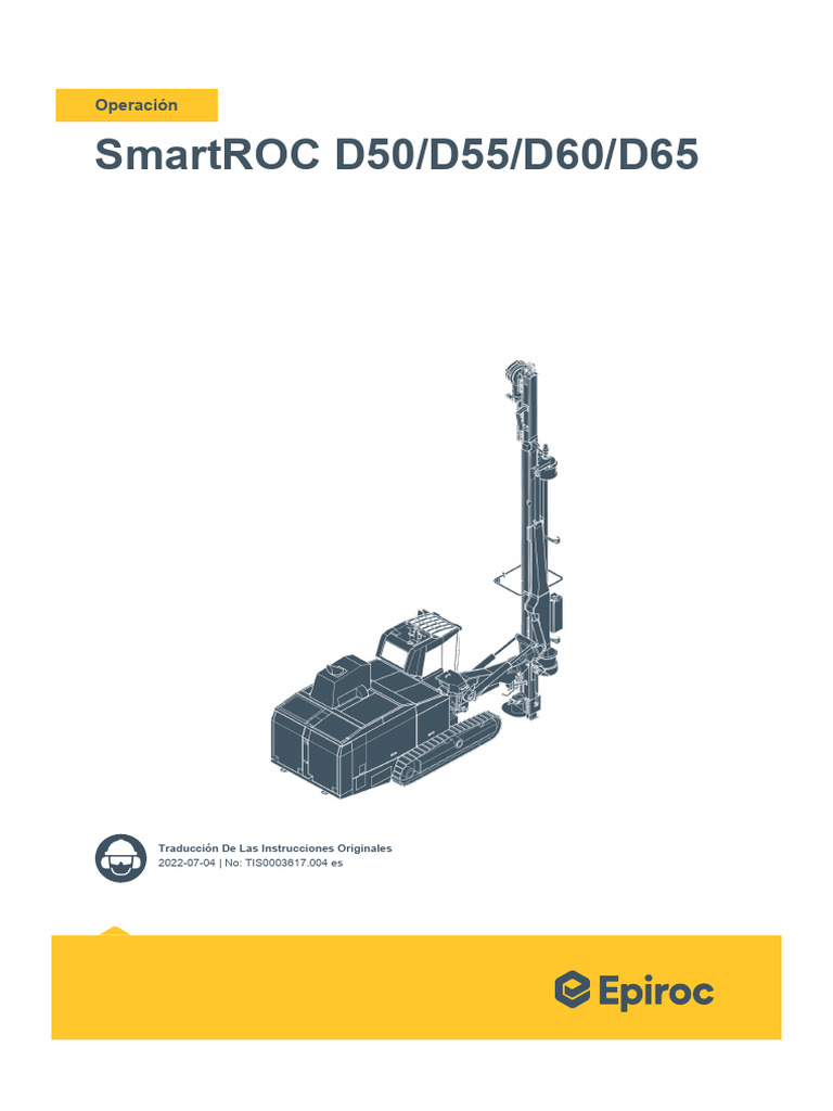 SmartROC D50 - D55 - D60 - D65 Tier 3 MKII (6.20) - Operation | PDF