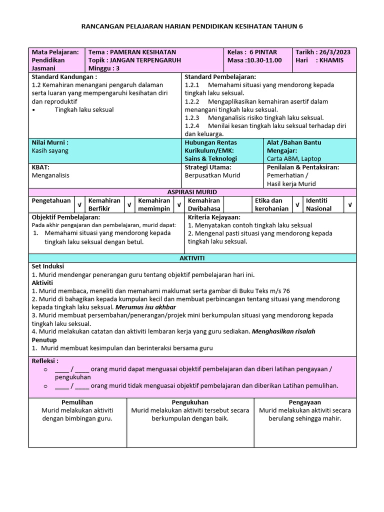 M3 Khamis PK 6P | PDF