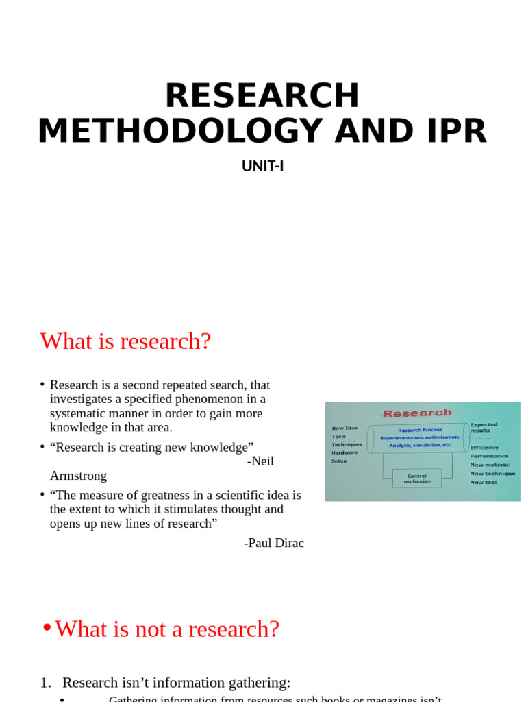 RM Unit-I part1 (1) | PDF