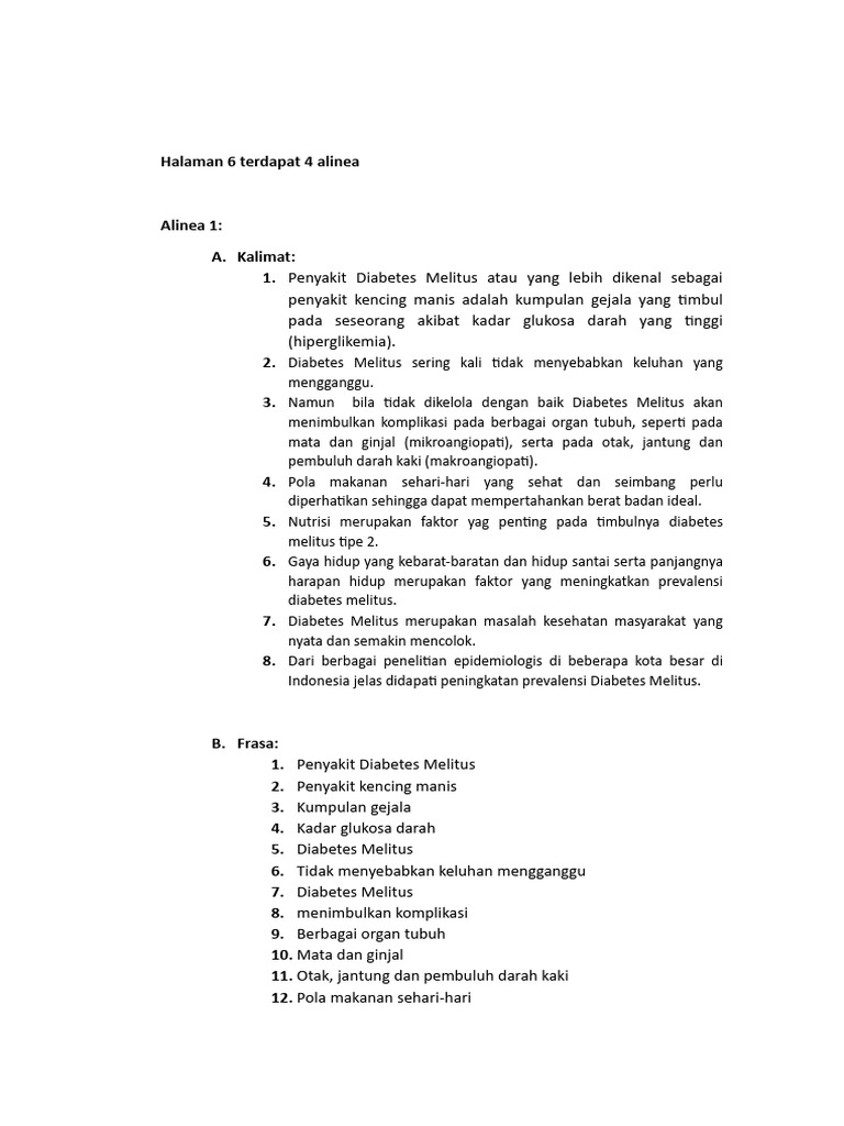 Halaman 6 Terdapat 4 Alinea | PDF | Kesehatan Holistik