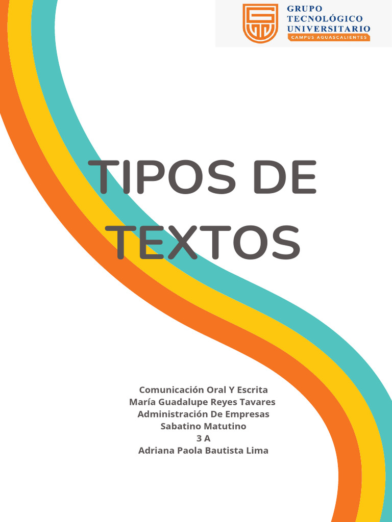 Tipos de textos | PDF