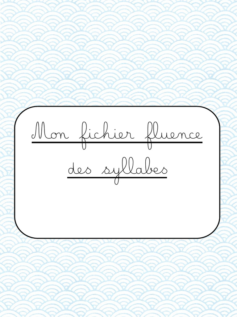 Fluence Syllabe | PDF