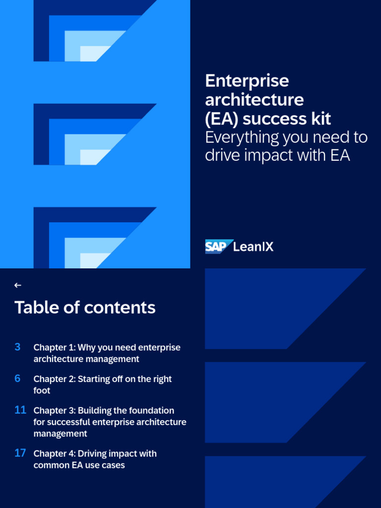 LeanIX Whitepaper EA Success Kit en | PDF